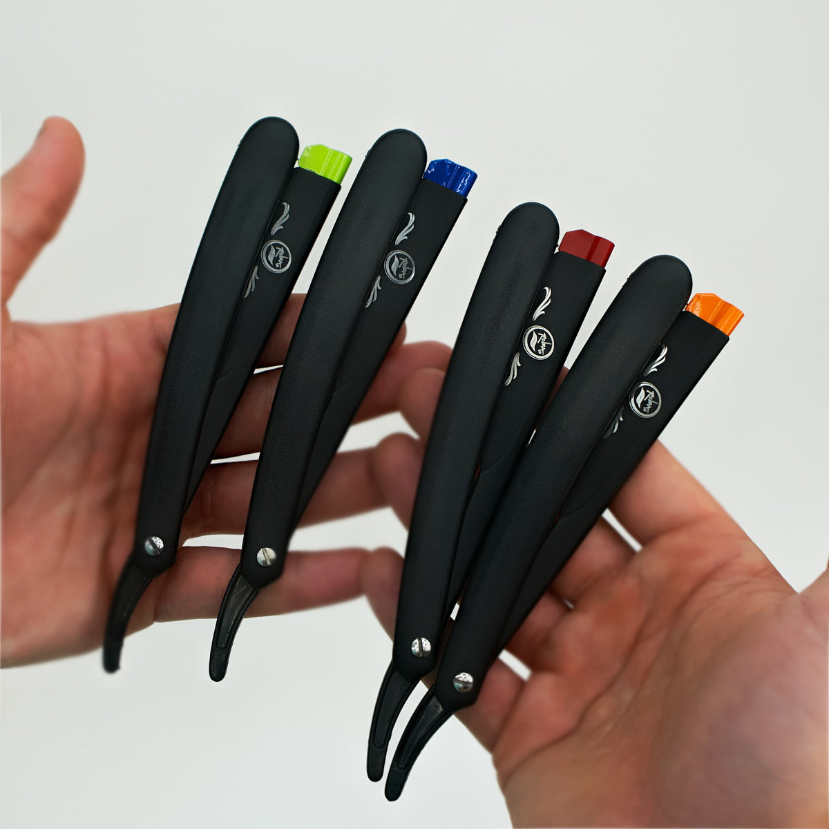 Buy the Matte Barber Straight Razor Blade Holder – Rolda Cosmetics ...